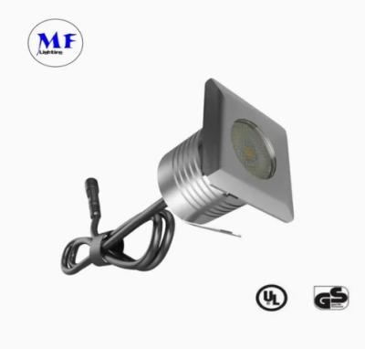 China LED Step Light IP67 1W Silvery 95lm/W Trottoir Road Garden Walkway Stair Pathway for sale