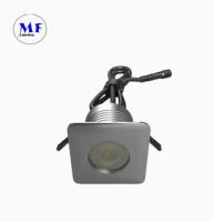 China LED Step Light IP67 1W Silvery 95lm/W Trottoir Road Garden Walkway Stair Pathway for sale