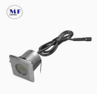 China LED Step Light IP67 1W Silvery 95lm/W Trottoir Road Garden Walkway Stair Pathway for sale