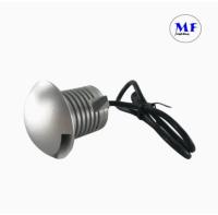 China LED Step Light Silvery 3W 12V IP65 Pathway Walkway Squares Pavement Garden for sale