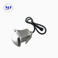 China LED Step Light Silvery 3W 12V IP65 Pathway Walkway Squares Pavement Garden for sale