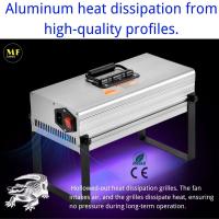 China Factory Price PC Alu. Hangable 300W IP43 Pet Urine Detector Gel Nail Curing Coating Curing Solidify Resin Paint Printing LED UV Light for sale