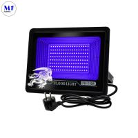 China 50W/100W/150W 365nm/395nm Aluminum Waterproof Outdoor IP66 Flood Curing Full Spectrum Ultraviolet Adjustable UVA Stage Performance Nightclub Bar LED UV Light for sale