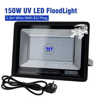 China Factory Price Patented Rapid Curing IP66 Durable 2835 Chip 395nm UVA 150W Adjustable Ultra-Thin Noiseless UV Party Light for Bulbs Repair Resin for sale