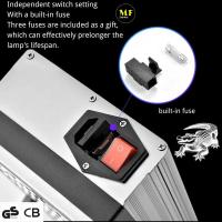 China Factory Price EU Us Cn Plug PC Alu. Hangable 200W IP43 Ultra-Violet Ray Pet Urine Detector Gel Nail Curing Solidify Resin Paint Printing LED UV Light for sale