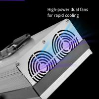 China Factory Price PC Alu. Hangable 120W IP43 Ultra-Violet Ray Pet Urine Detector Gel Nail Curing Solidify Resin Paint Printing LED UV Light for sale