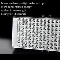 China Factory Price PC Alu. Hangable 120W IP43 Ultra-Violet Ray Pet Urine Detector Gel Nail Curing Solidify Resin Paint Printing LED UV Light for sale