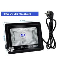 China Highly Efficient Instant-on IP66 Waterproof 395nm Safe Entertainment UVA 100W Ultra-Thin Adjustable LED UV Party Light for Multi-Scenario Industrial Curing for sale