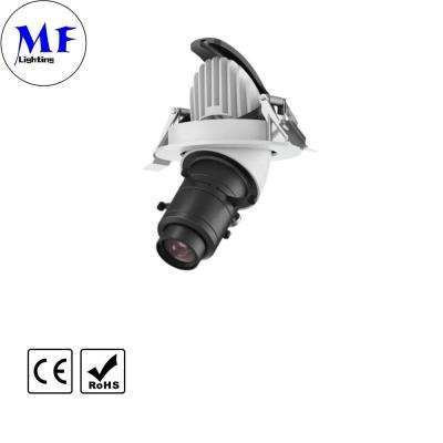 China Factory Price Zoom 15-36° Ultra-High Luminous Efficiency LED Shapeable Contour Track Light for Museums for sale