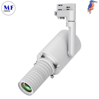 China Integrated Contour Spotlight Gobo Projector Shapeable Track Light for Commercial Cultural Museum Lighting for sale