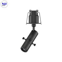 China High-Definition 15° ~36° /55° Zoomable Smart Control LED Contour Spotlight Shapeable Track Light Gobo Projector for Museum Art Gallery Commercial for sale