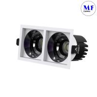 China 7W/10W/12W/15W/14W/20W/24W/30W/21W/30W/36W/45W Triac 0-10V Dali CCT Power Adjustable Dimmable Smart Dim Aluminum Spot Recessed Downlight LED Down Light for sale