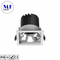 China 10W  CRI90 100lm/W LED Spot Downlight Triac /0-10V/Dali-2 Dimmable Beam angle 15°/24°/36°50° Optional Recessed Anti-glare Single head Spot LED Down light for Commercial Spaces for sale