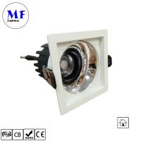 China 10W  CRI90 100lm/W LED Spot Downlight Triac /0-10V/Dali-2 Dimmable Beam angle 15°/24°/36°50° Optional Recessed Anti-glare Single head Spot LED Down light for Commercial Spaces for sale