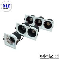 China 10W  CRI90 100lm/W LED Spot Downlight Triac /0-10V/Dali-2 Dimmable Beam angle 15°/24°/36°50° Optional Recessed Anti-glare Single head Spot LED Down light for Commercial Spaces for sale