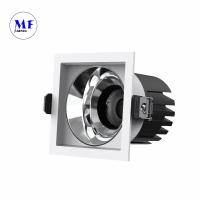 China Die-cast Aluminum Square Housing IP20/IP44 15°/24°/36°/50° LED Down Light Triac 0-10V Dali-2 DALI DT8 Spot Downlight Recessed Down Light for sale