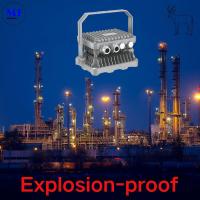 China Factory Price ATEX IECEx Certified Die-casting Aluminum LED Explosion Proof Flood Light for Oil Gas LNG Chemical Plant Mining Marine Platform Ocean Vessel for sale