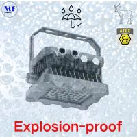 China ATEX LED Flood Light Zone 1 Zone 2 Alu. Waterproof 300W 400W IP66 Ik10 Harsh Industrial Steelwork Power Plants Alcohol Oil Gas for sale