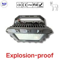 China ATEX LED Flood Light Zone 1 Zone 2 Alu. Waterproof 300W 400W IP66 Ik10 Harsh Industrial Steelwork Power Plants Alcohol Oil Gas for sale
