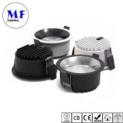 China 20W 50W 70W 100W 160LM/W LED Downlight Tunnable High Power SMD Recessed Ceiling Down Light With Wide Beam Angle 120° for sale