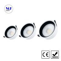 China Factory Price Commercial Indoor Recessed LED Downlight Die-cast Aluminum Anti-Glare IP20 60W Tunable CCT Dimmable Tuya Zigbee DALI 0-10V Triac Ceiling Light for sale