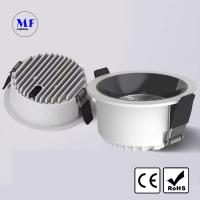 China Factory Price Commercial Indoor Recessed LED Downlight Die-cast Aluminum Anti-Glare IP20 60W Tunable CCT Dimmable Tuya Zigbee DALI 0-10V Triac Ceiling Light for sale
