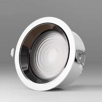 China Factory Price Commercial Indoor Recessed LED Downlight Die-cast Aluminum Anti-Glare IP20 60W Tunable CCT Dimmable Tuya Zigbee DALI 0-10V Triac Ceiling Light for sale