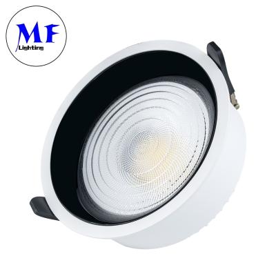 China Anti-Glare Recessed Ceiling Light SMD LED Downlight 7W10W18W30W50W100W,120° Beam, TRIAC/0-10V/DALI-2 Dimmable, 160LM/W CRI90,   5-Year Warranty for sale