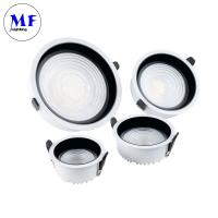 China Recessed Ceiling Light，Anti-Glare SMD LED Downlight 7W10W20W30W50W60W80W100W, TRIAC/0-10V/DALI-2/DALI DT6 DT8 120° Wide Beam,160LM/W CRI90, with CE RoHs for sale