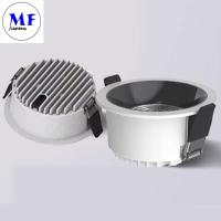 China Recessed Ceiling Light，Anti-Glare SMD LED Downlight 7W10W20W30W50W60W80W100W, TRIAC/0-10V/DALI-2/DALI DT6 DT8 120° Wide Beam,160LM/W CRI90, with CE RoHs for sale