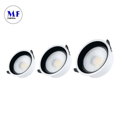 China Factory Price Recessed LED Downlight 7-100W Tuya Zigbee Dali-2 Dimmable 160lm/W CRI90 120° Wide Beam 5 Years Warranty Ceiling Down Light for sale