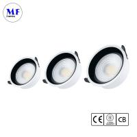 China LED Down Light Round SMD 120 Degree Wide Beam 140lm/W 160lm/W IP44 Ik07 50W 60W 70W 80W 100W Dali Tuya Zigbee Black White Housing Cover for sale