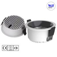China LED Down Light Round SMD 120 Degree Wide Beam 140lm/W 160lm/W IP44 Ik07 50W 60W 70W 80W 100W Dali Tuya Zigbee Black White Housing Cover for sale