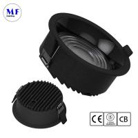 China LED Down Light Round SMD 120 Degree Wide Beam 140lm/W 160lm/W IP44 Ik07 50W 60W 70W 80W 100W Dali Tuya Zigbee Black White Housing Cover for sale