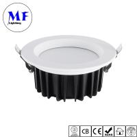 China OEM ODM Recessed SMD LED Downlight IP40 Indoor Lighting 20W 30W 50W CCT Adjustable Power Dimmable CRI90 Alu Ceiling Down Light for sale