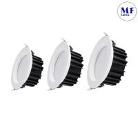China IP40 SMD Downlight 5W/7W/10W/12W/15W/20W/25W/30W/35W/40W/45W/50W Smart CCT Power Dimming Adjustable Smart Triac Dali 0-10V Recessed Aluminum LED Down Light for sale