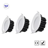 China IP40 SMD LED Recessed Ceiling Downlight, Triac 0-10V DALI DALI-2 DT6 DT8 Dimmable, Smart Zigbee Tuya WiFi Control,Indoor Down Light For Office for sale