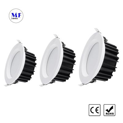 China IP40 SMD LED Recessed Ceiling Downlight, Triac 0-10V DALI DALI-2 DT6 DT8 Dimmable, Smart Zigbee Tuya WiFi Control,Indoor Down Light For Office for sale