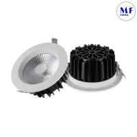 China Aluminum 60 Degree Triac 0-10V Dali Smart Dimming Dimmable CCT Adjustable 5W/7W/10W/12W/15W/20W/25W/30W/35W/40W/45W/50W Downlight Recessed COB LED Down Light for sale