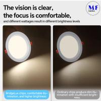 China Aluminum 60 Degree Triac 0-10V Dali Smart Dimming Dimmable CCT Adjustable 5W/7W/10W/12W/15W/20W/25W/30W/35W/40W/45W/50W Downlight Recessed COB LED Down Light for sale