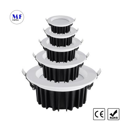 China LED Recessed Downlight Triac 0-10V Dali Dali-2 Dt6 Dt8 Dimmable, Zigbee Tuya WiFi Anti-Glare IP40 Die-Cast Aluminum Ceiling Down Light for Hotel for sale
