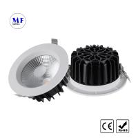 China COB LED Recessed Downlight 30W Triac 0-10V Dali-2 Dt6 Dt8 Dimmable Tuya Zigbee Tuya WiFi Smart Control Ugr<19 Die-Cast Aluminum Ceiling Down Light for sale
