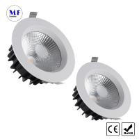 China COB LED Recessed Downlight 30W Triac 0-10V Dali-2 Dt6 Dt8 Dimmable Tuya Zigbee Tuya WiFi Smart Control Ugr<19 Die-Cast Aluminum Ceiling Down Light for sale
