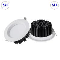 China SMD Recessed 120° Wide Beam PC Milky Diffuser Anti-Glare UGR<19  Dimmable  Die-Cast Aluminum Indoor Commercial LED spot light LED Down light for sale