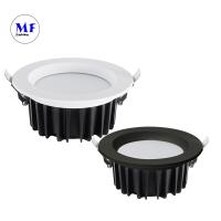 China Factory Price Die-Cast Aluminum 40W SMD Ceiling Recessed Downlight Ugr<19 Anti-Glare Triac 0-10V Dali-2 Dali Dt8 Tuya Zigbee Dimmable Down Light for sale