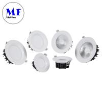 China SMD LED Down Light,Anti-Glare 15W Ugr<19, 120° Wide Beam, Triac/0-10V/Dali-2/Tuya Zigbee Dimmable, 100lm/W CRI90, AC200-240V, IP40 for sale