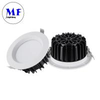 China SMD LED Down Light,Anti-Glare 15W Ugr<19, 120° Wide Beam, Triac/0-10V/Dali-2/Tuya Zigbee Dimmable, 100lm/W CRI90, AC200-240V, IP40 for sale
