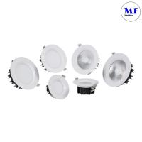 China Spot SMD Recessed Smart CCT Power Adjustable Dimming DALI 0-10V Triac 120° White IP40 Downlight 5W/7W/10W/12W/15W/20W/25W/30W/35W/40W/45W/50W LED Down Light for sale