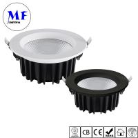 China 50W High Power COB LED Downlight Recessed 100LM/W Dimmable IP40 Indoor CCT Adjustable Anti Glare Ceiling Down Light For Commercial Lighting for sale