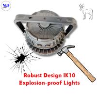 China Factory Price ATEX Certified Explosion Proof Flood Light, Oil Gas LNG Chemical Plant Minging LED Explosion Proof Highbay Light, IP66 Ik08 Die-Cast Aluminum for sale